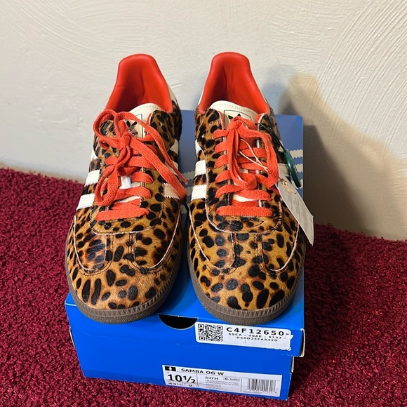 adidas | Shoes | Adidas Samba Og Cheetah Print Size 5 Men115 Women 2025 ...